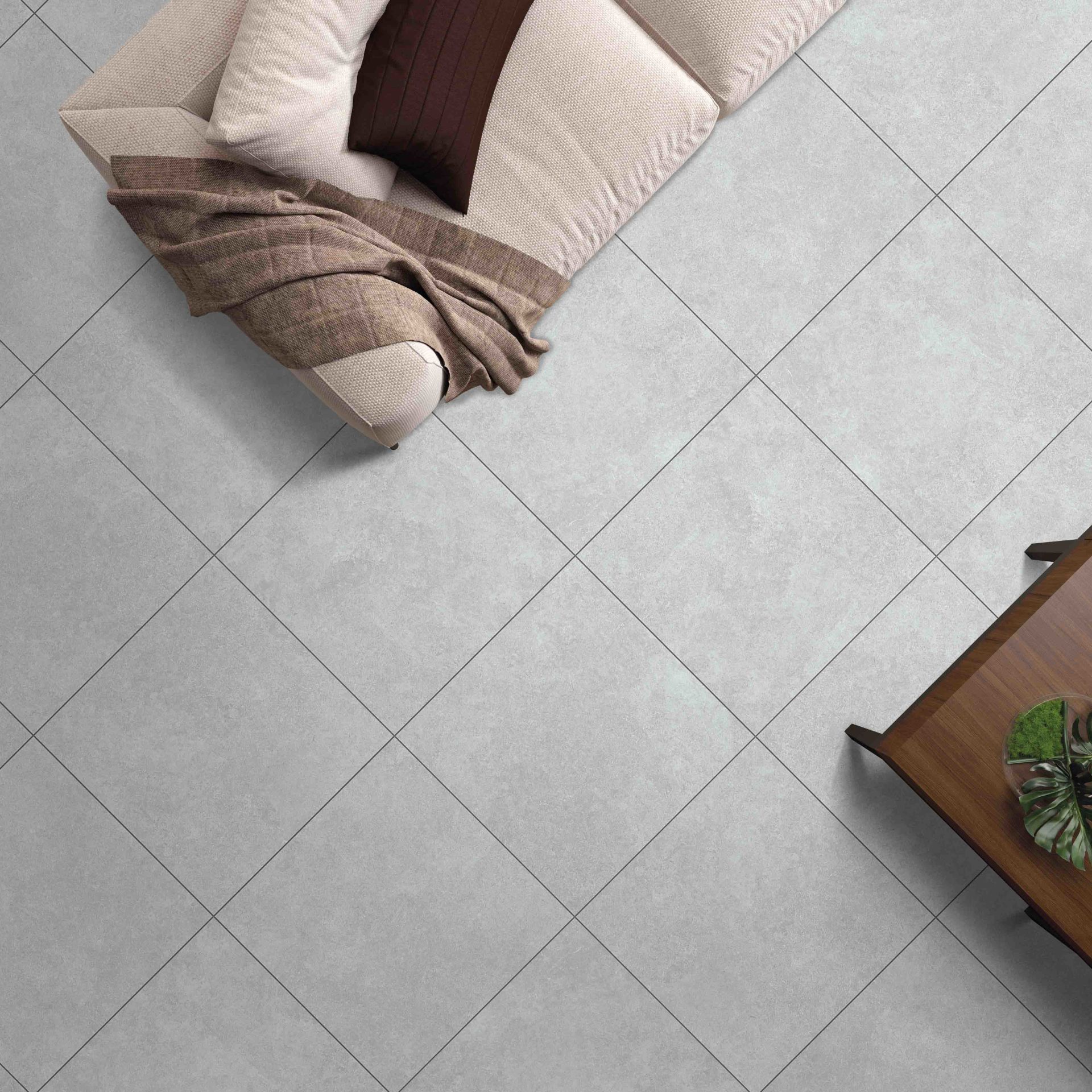 600X600 CALM ACIK GRI REKTIFIYE K:8 - Ege Seramik | 1.266,00 TL